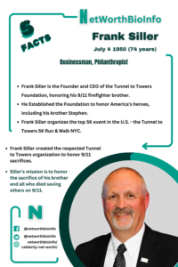 Frank Siller Net Worth, Age, Wife, Lifestyle